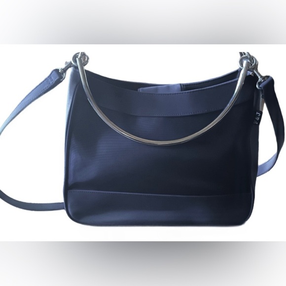 F&J | Bags | Fj Hand Shoulder Purse Navy Blue | Poshmark